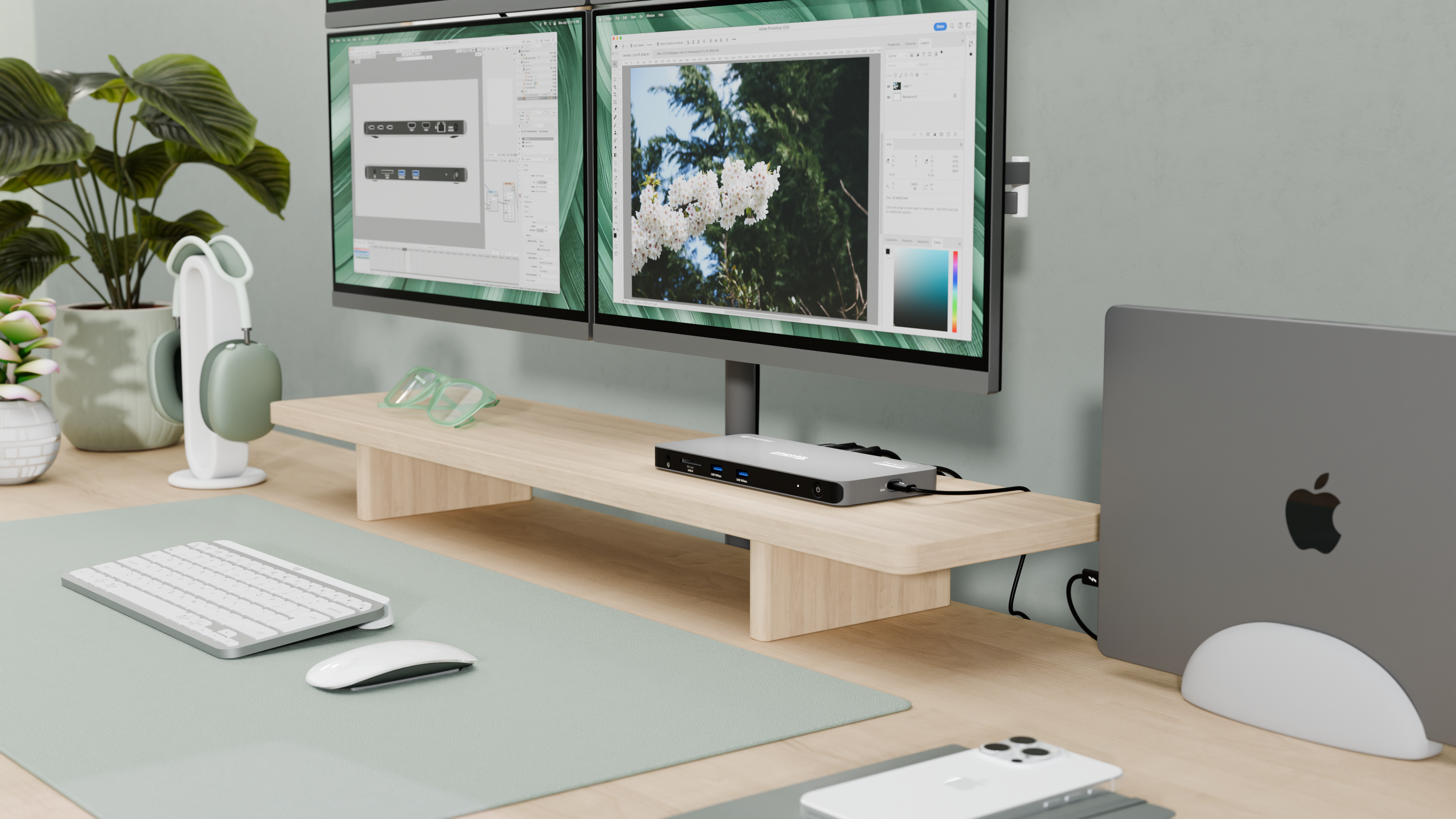 A Quad Dock With the Power of Thunderbolt and the Compatibility of Dis ...